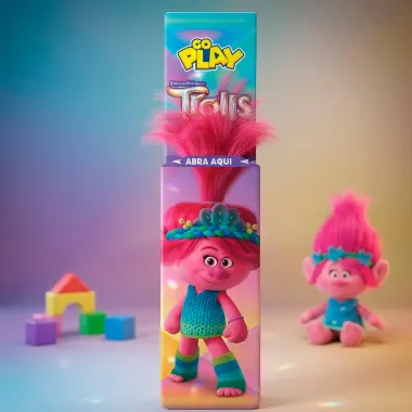Bala Líquida Goplay Spray Trolls Morango 25g - Drogaria Araujo