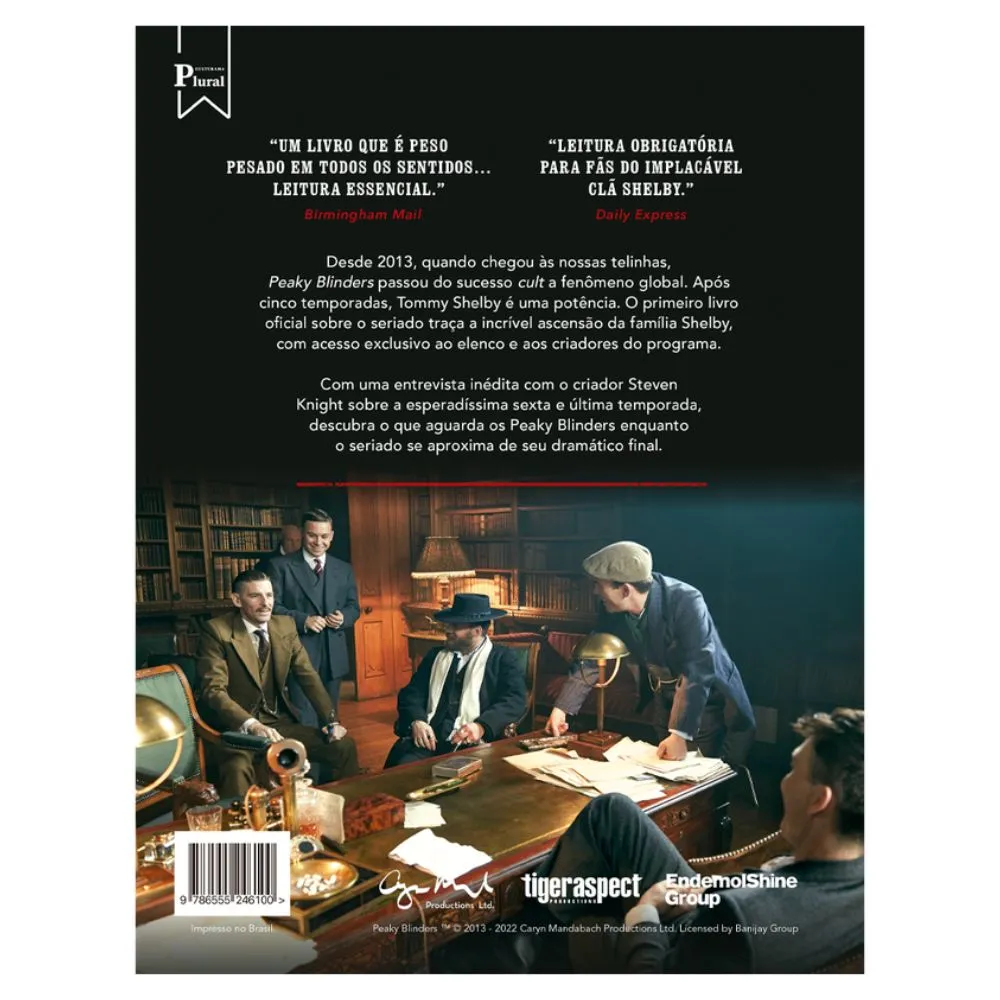 Livro Por Ordem dos Peaky Blinders O Guia Oficial do Suceso da TV - Drogaria Araujo