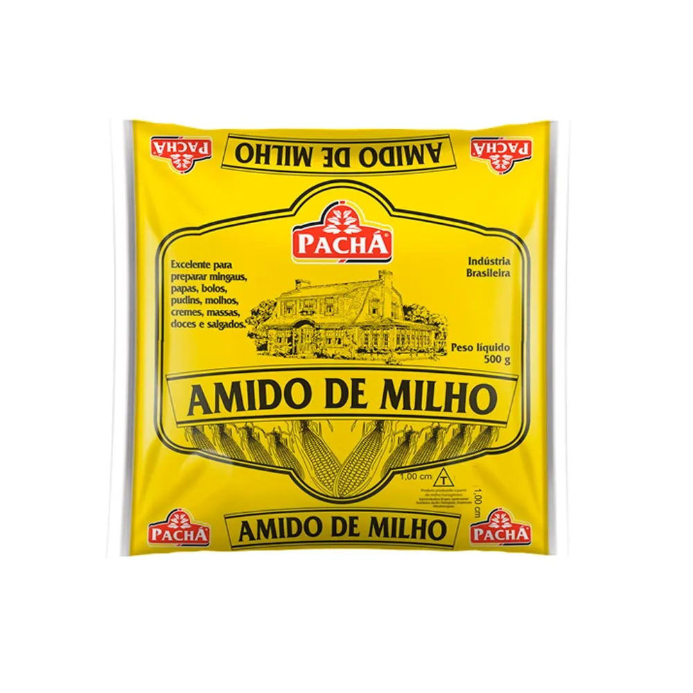 Amido de Milho Pachá 500g - Drogaria Araujo