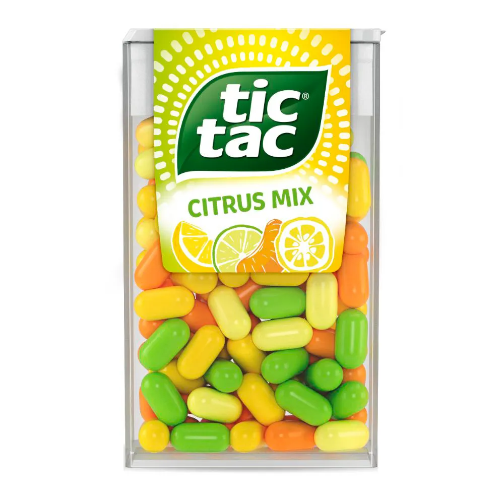 Pastilha Tic Tac Citrus Mix 14,5g - Drogaria Araujo
