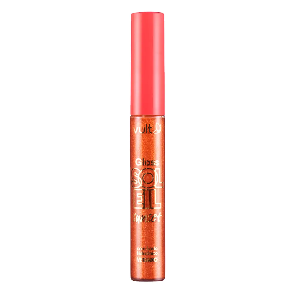 Gloss Labial Vult Soleil Sunset Cor Bronzeada 5,2ml - Drogaria Araujo