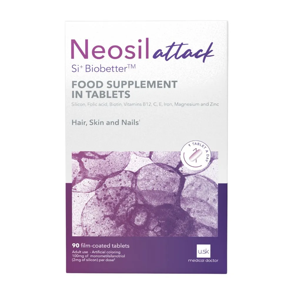 Neosil Attack com 90 Comprimidos Revestidos - Drogaria Araujo