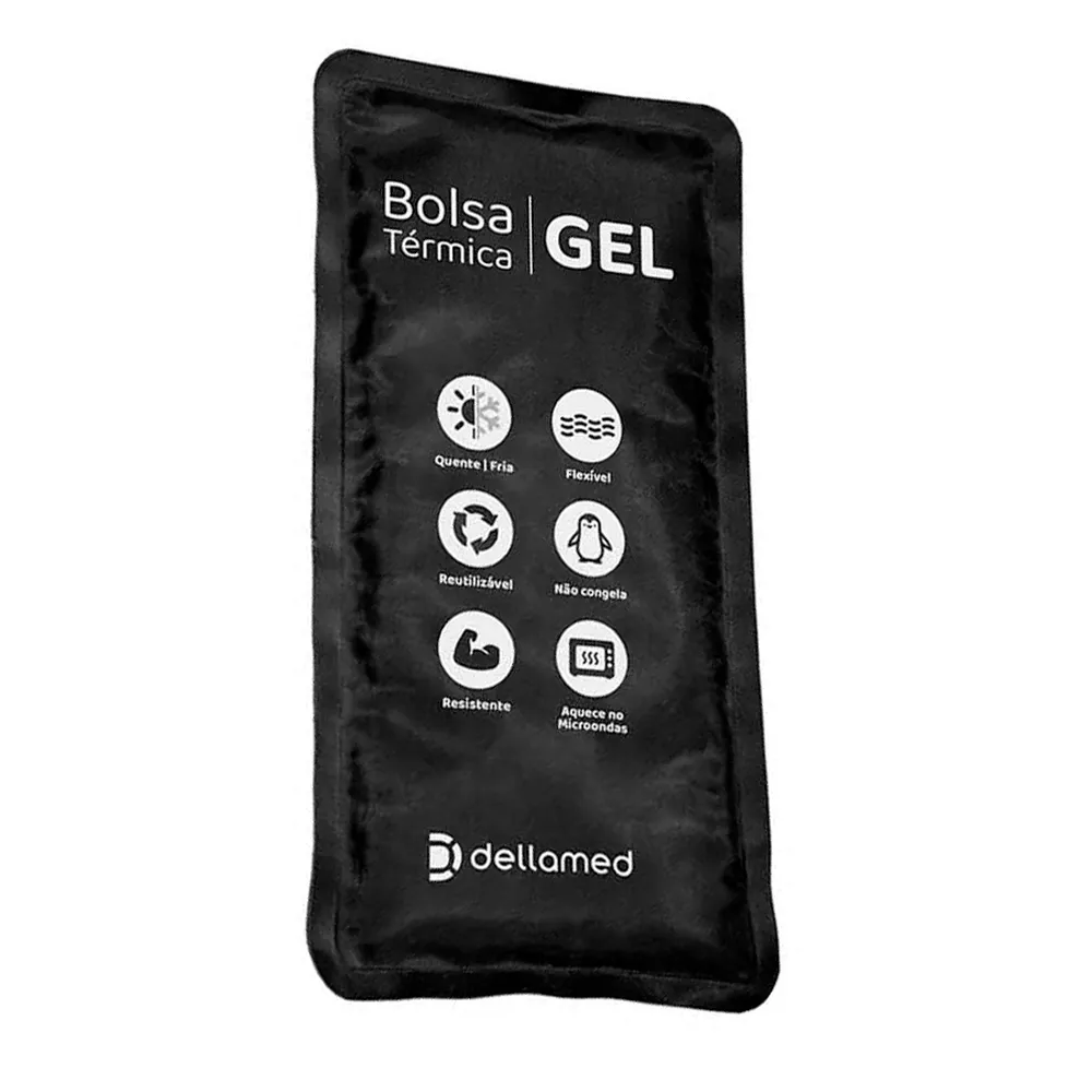 Bolsa Térmica em Gel Dellamed 2 em 1 Tamanho M 1 Unidade - Drogaria Araujo