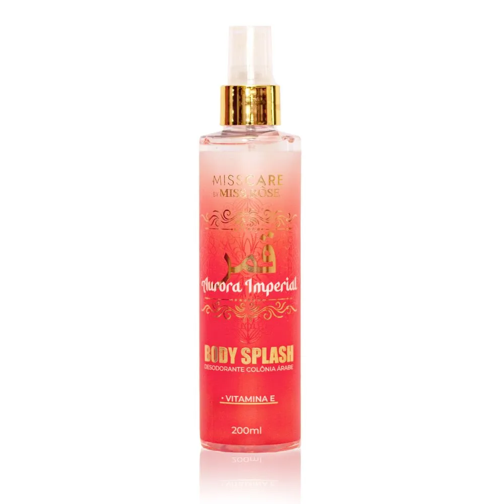 Body Splash Miss Care By Miss Rôse Aurora Imperial 200ml - Drogaria Araujo