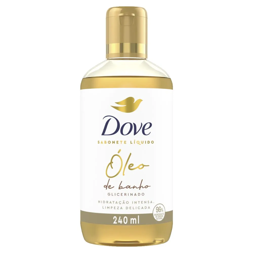 Óleo de Banho Dove Glicerinado 240ml - Drogaria Araujo