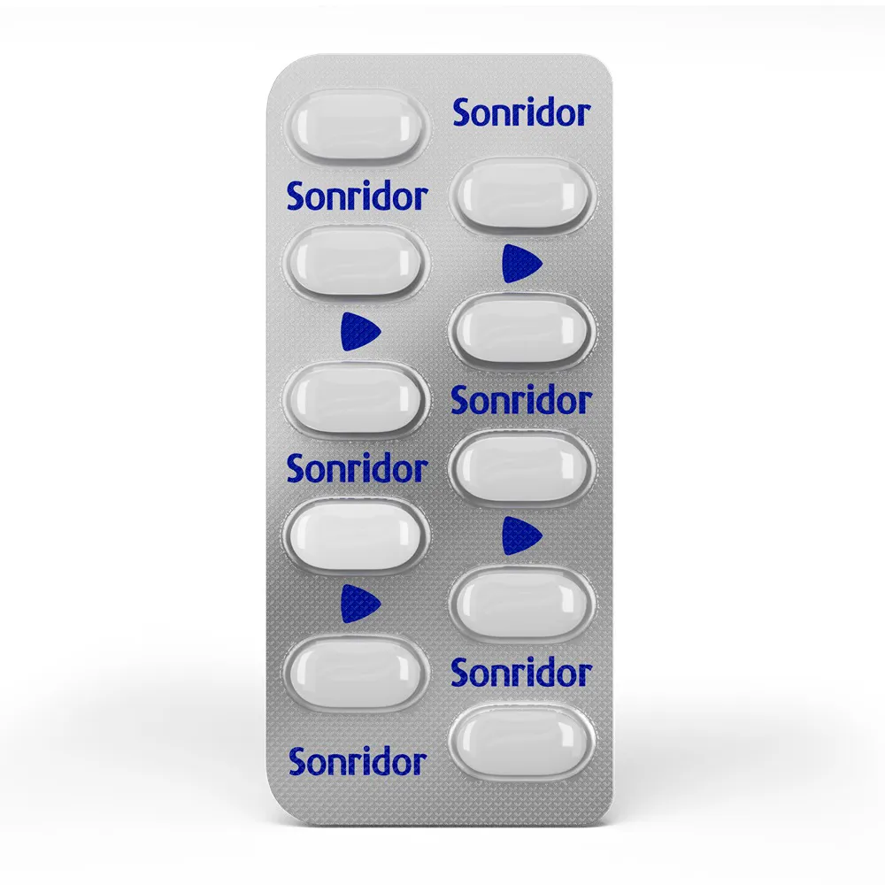 Sonridor 750mg Dor e Febre com 10 Comprimidos - Drogaria Araujo