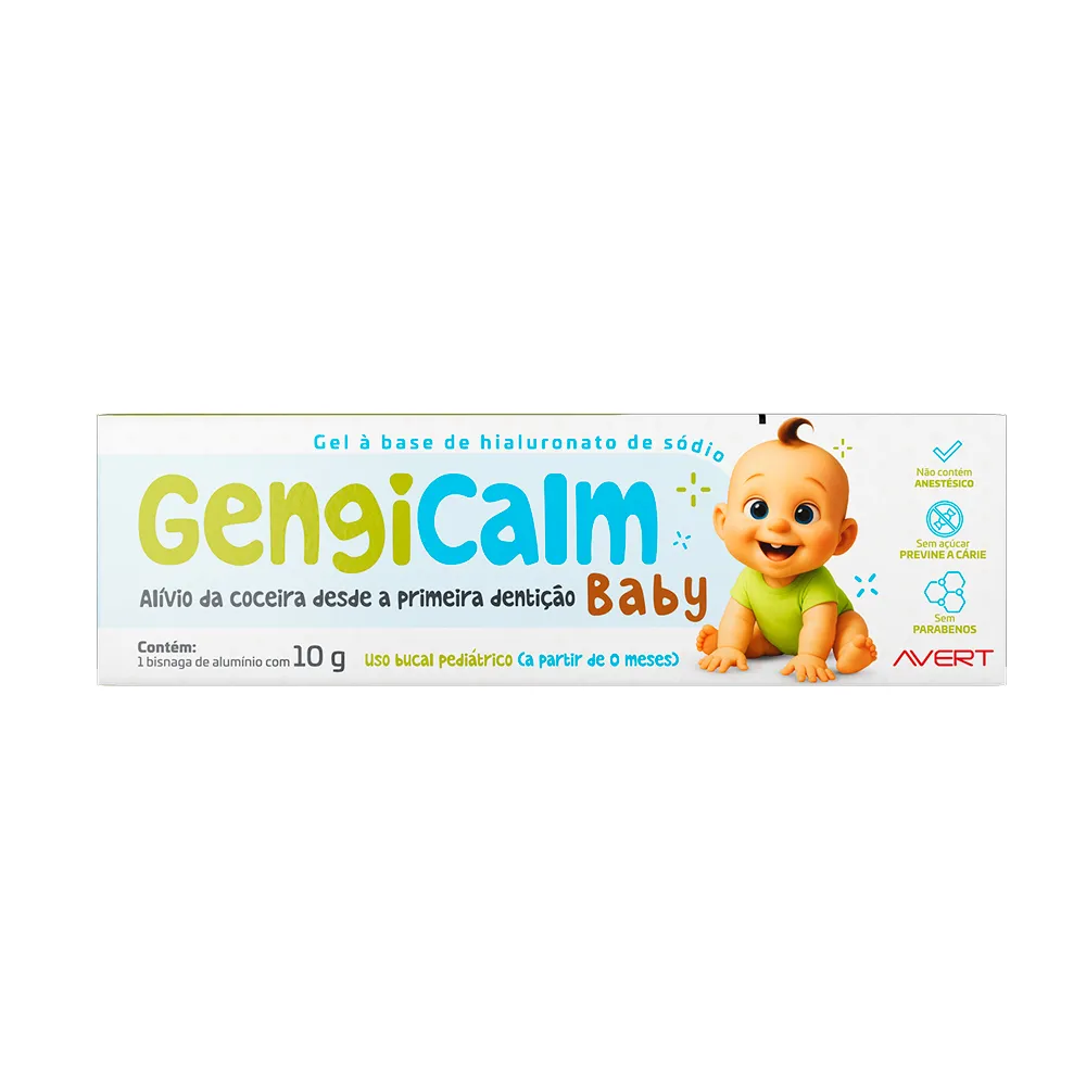Gengicalm Baby Gel A Base De Hialuronato De Sodio 10g - Drogaria Araujo