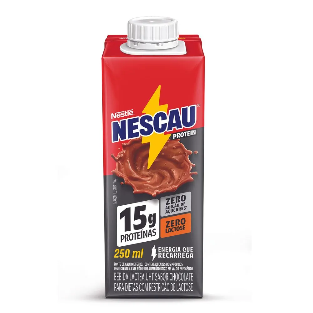 Bebida Láctea Nescau Protein com 15g de Proteína 250ml - Drogaria Araujo