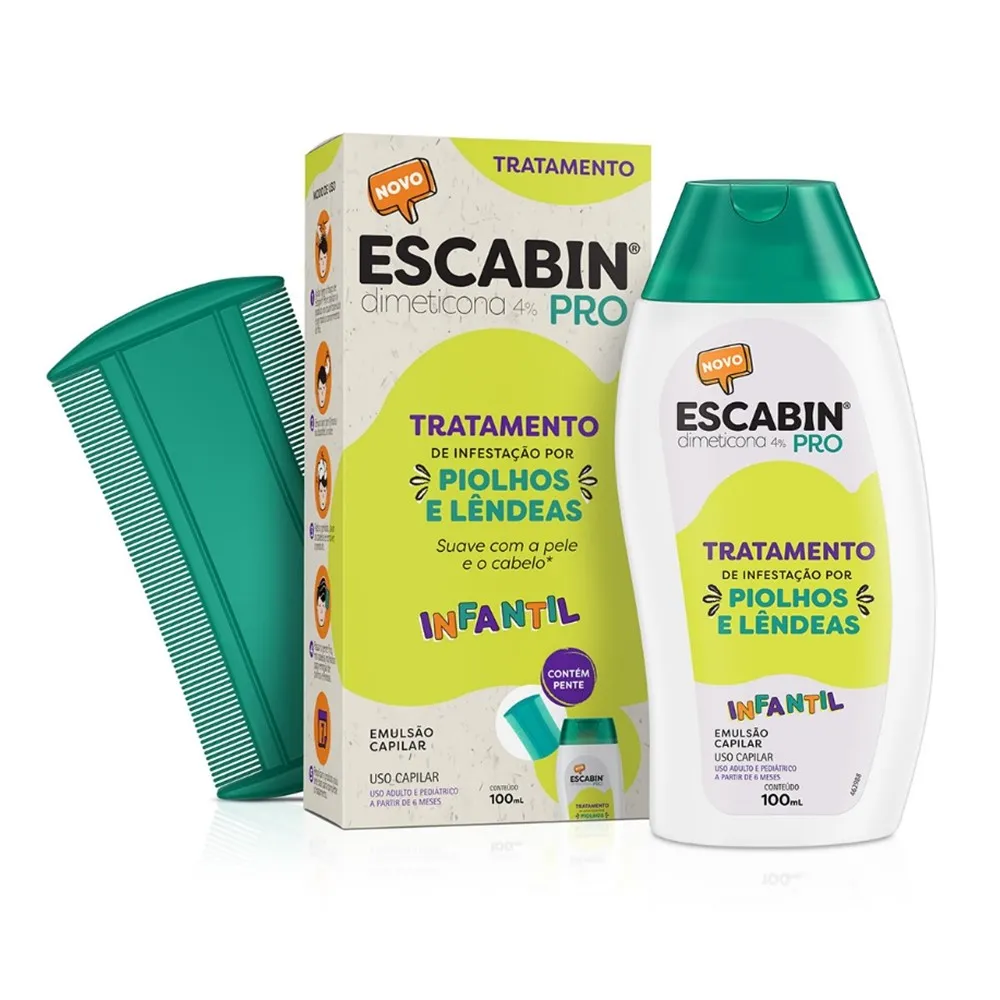 Escabin 4% PRO 100ml - Drogaria Araujo