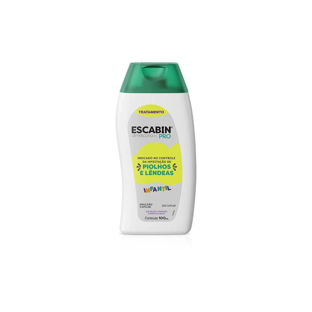 Escabin 4% PRO Emulsão Capilar 100ml - Drogaria Araujo