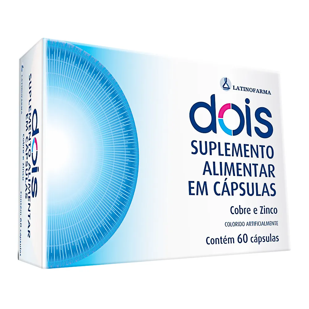 Dois com 60 Cápsulas - Drogaria Araujo