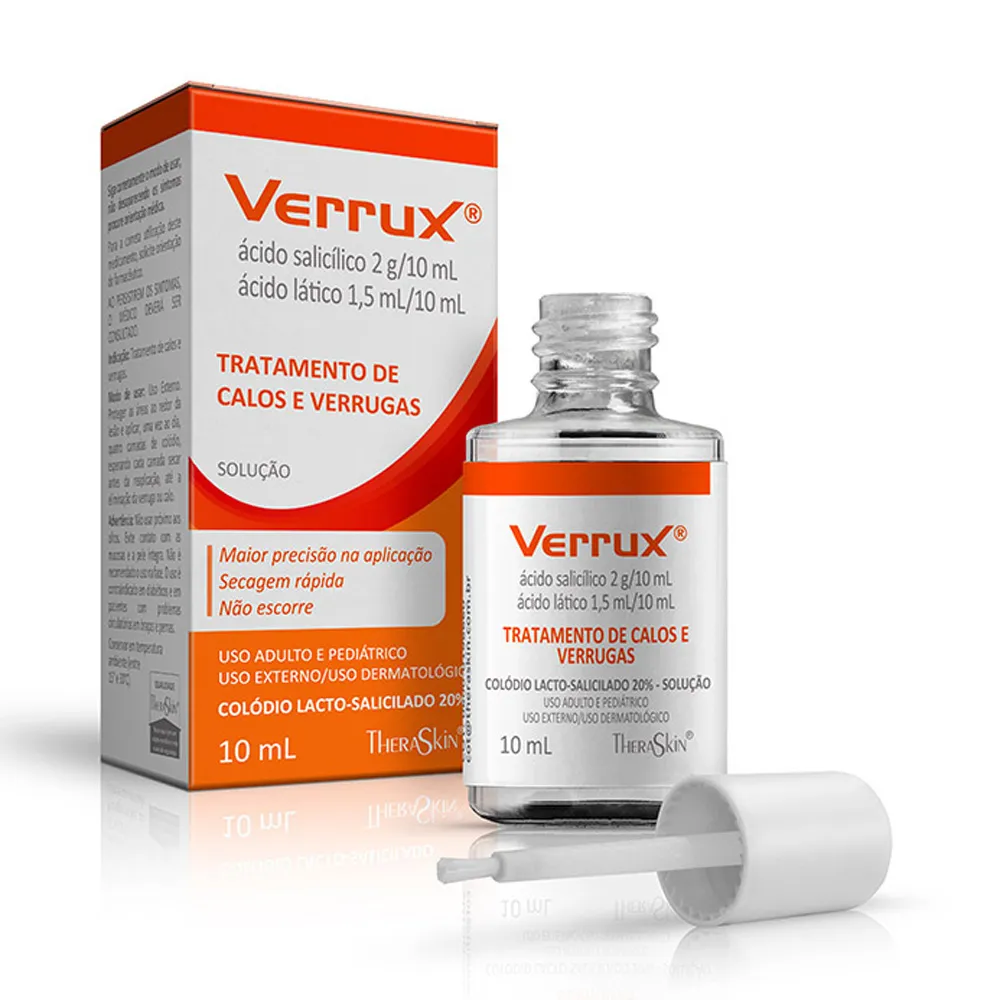 Verrux TheraSkin Solução 10ml - Drogaria Araujo