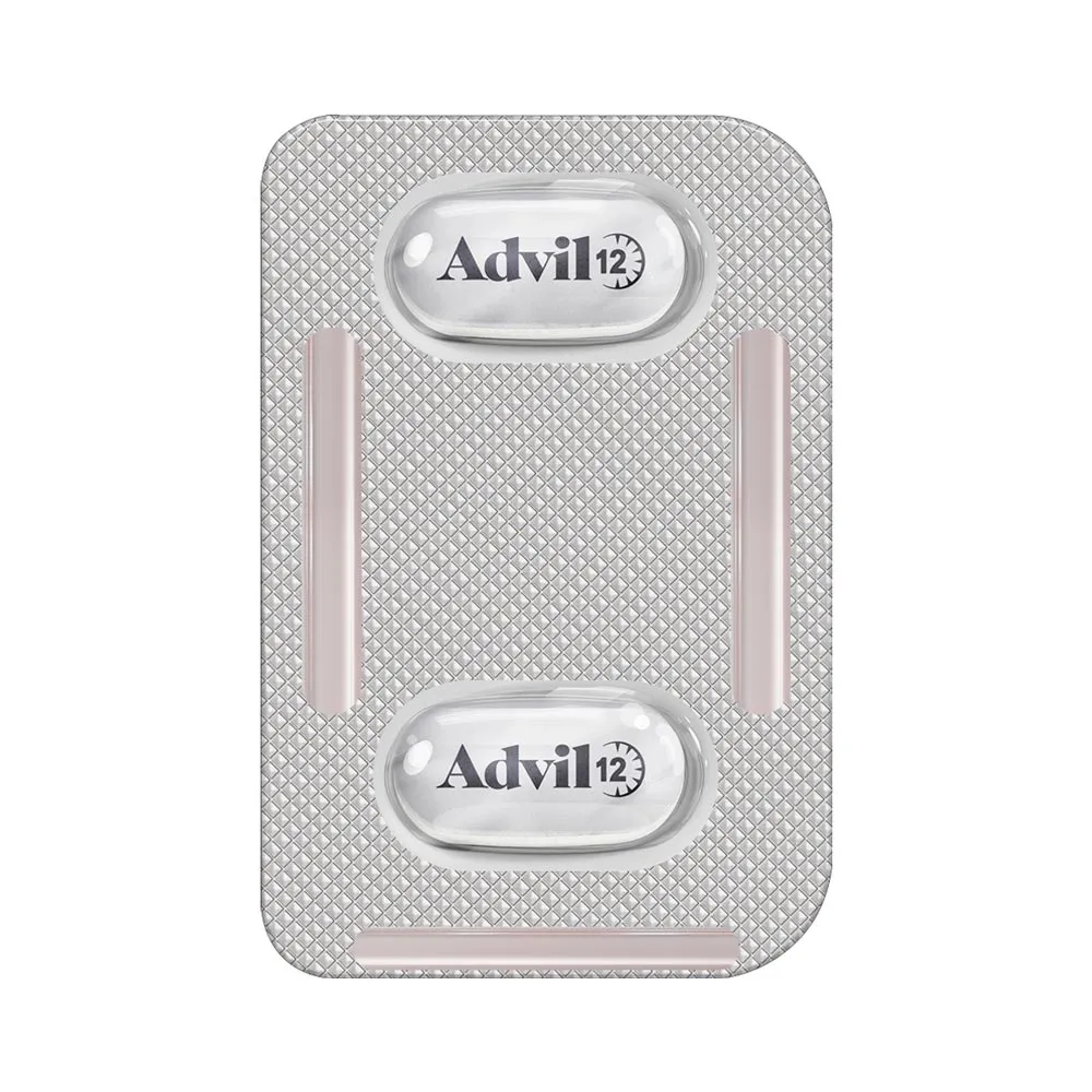 Advil 12H 600mg com 2 Comprimidos Revestidos de Liberação Prolongada ...
