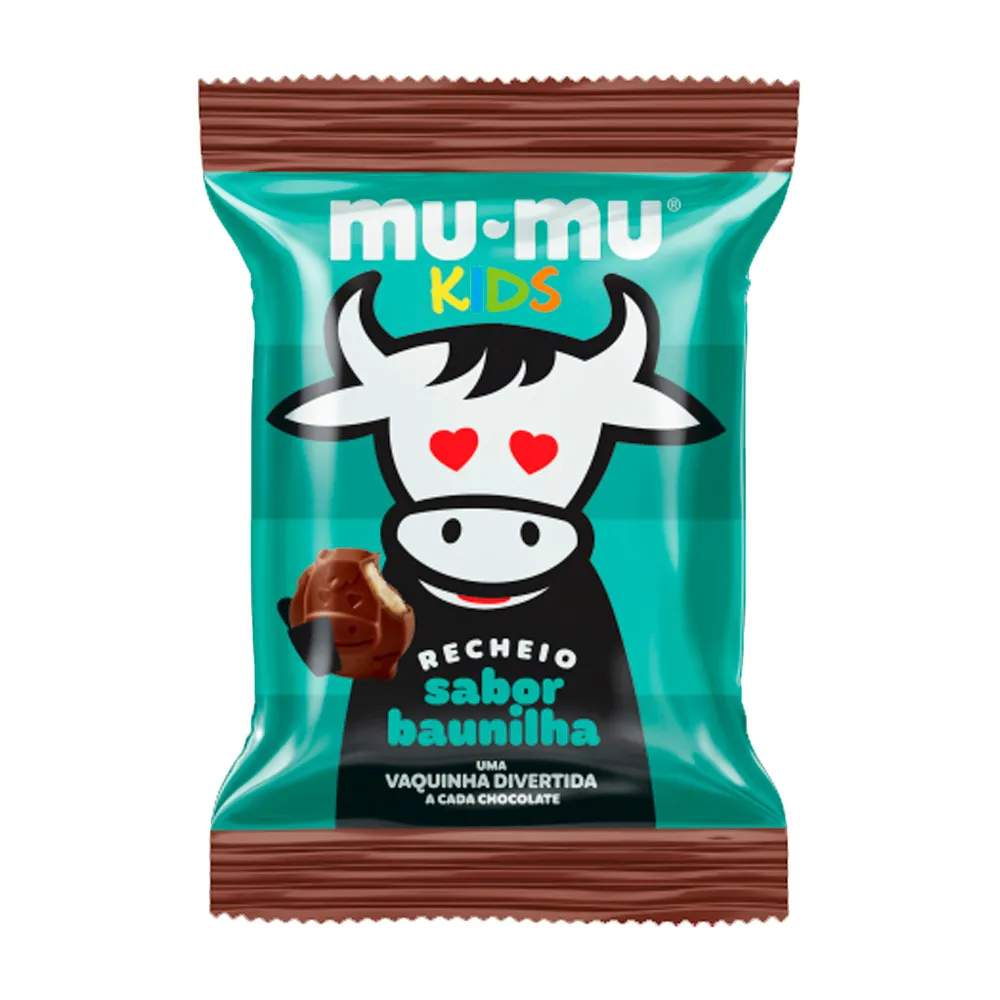 Chocolate Mu-Mu Kids Neugebauer Baunilha 15,6g - Drogaria Araujo