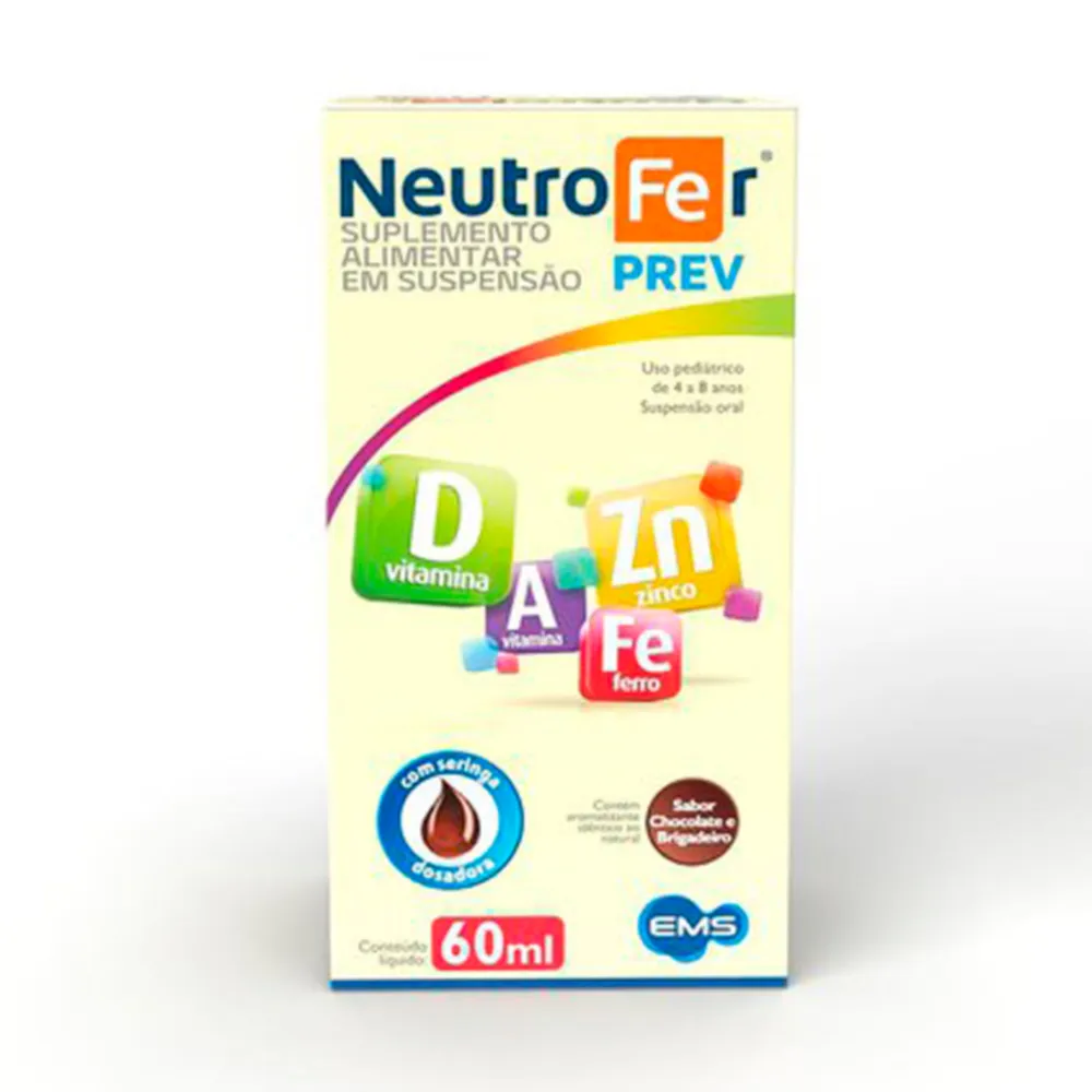 NeutroFer Prev Suplemento 60ml - Drogaria Araujo