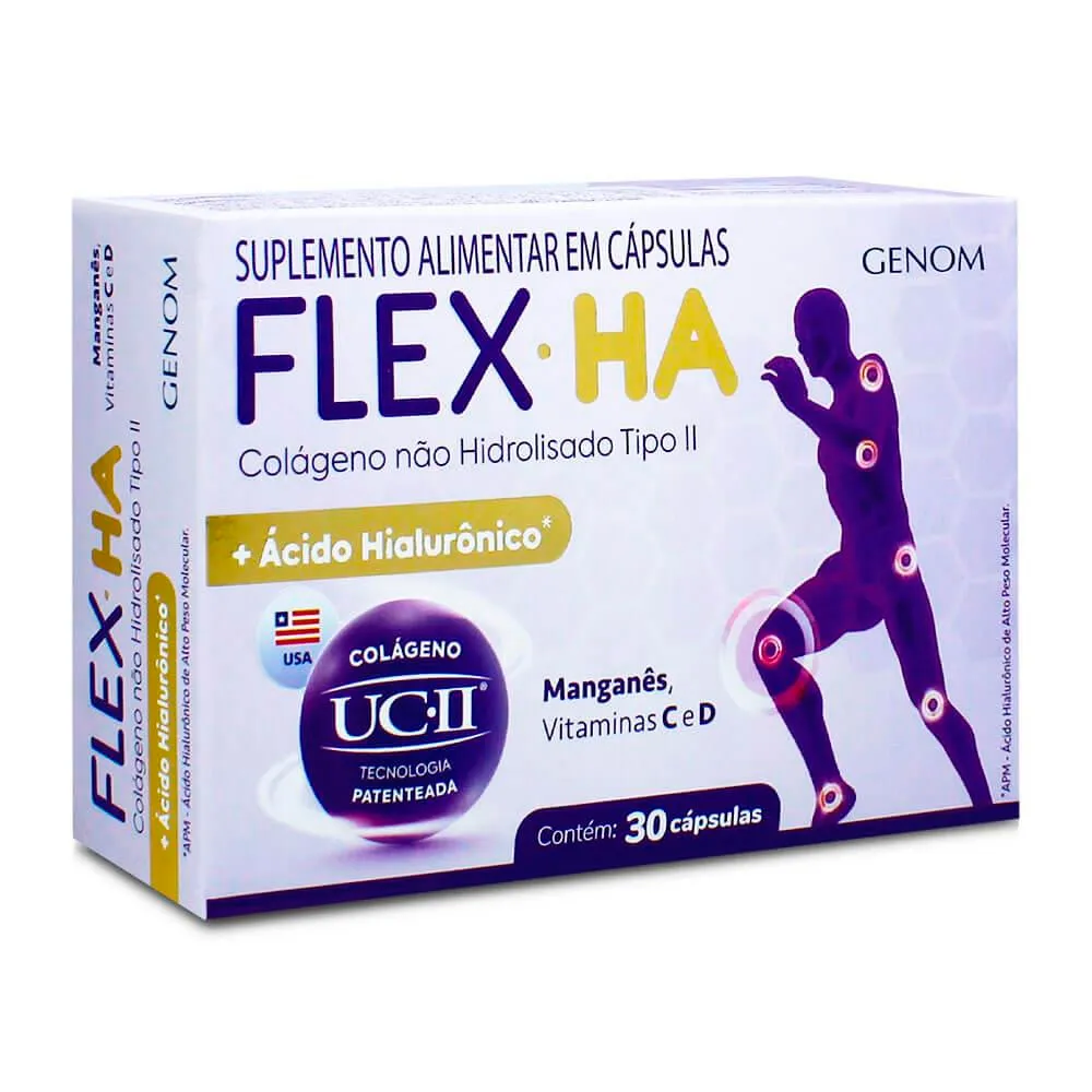 Flex HA com 30 Cápsulas - Drogaria Araujo