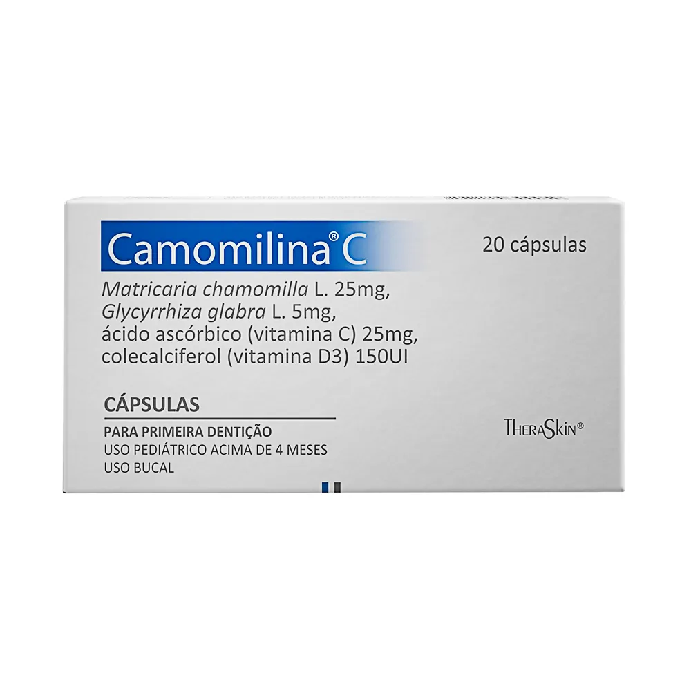 Camomilina C Cápsulas 20 Unidades - Drogaria Araujo