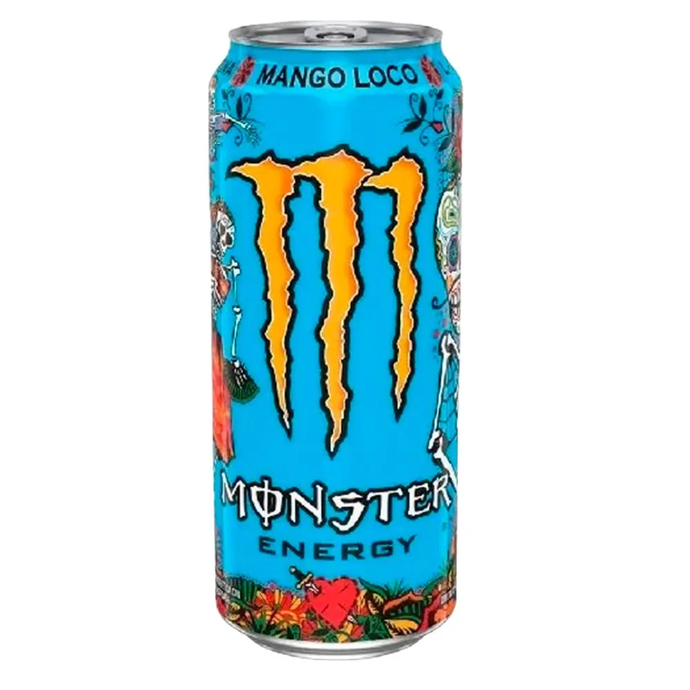 Energético Monster Energy Juice Mango Loco 473ml - Drogaria Araujo