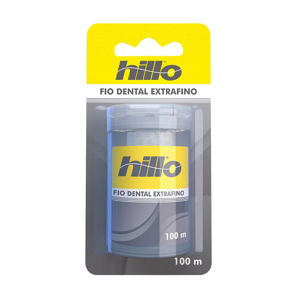 Fio Dental Hillo Extra Fino 100m - Drogaria Araujo