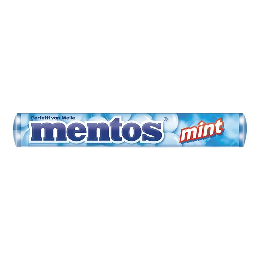 Balas Mastigáveis Mentos Mint 37,5g - Drogaria Araujo