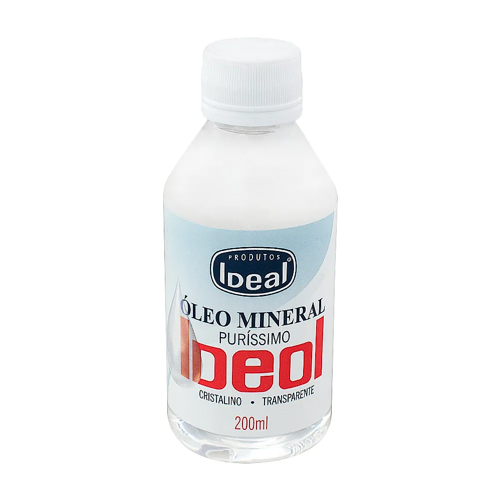 Óleo Mineral Ideol Puro Ideal com 200ml - Drogaria Araujo