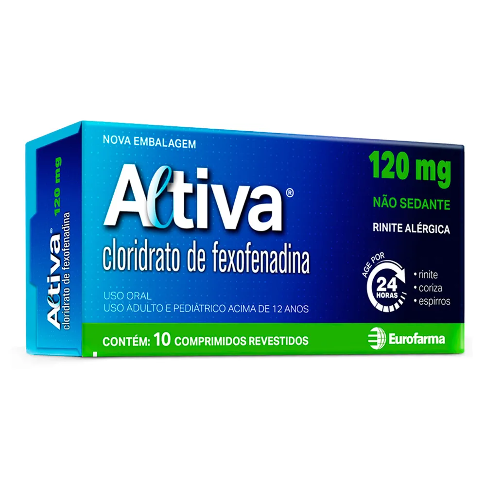 Altiva 120mg com 10 Comprimidos Revestidos - Drogaria Araujo