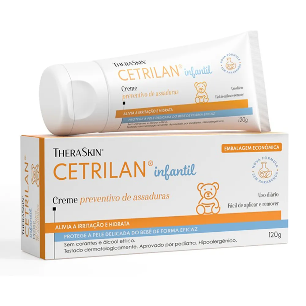 Cetrilan TheraSkin Creme Contra Assadura 120g - Drogaria Araujo