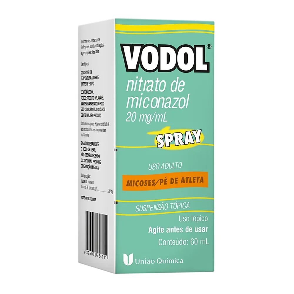 Vodol 20mg/ml Spray com 60ml - Drogaria Araujo