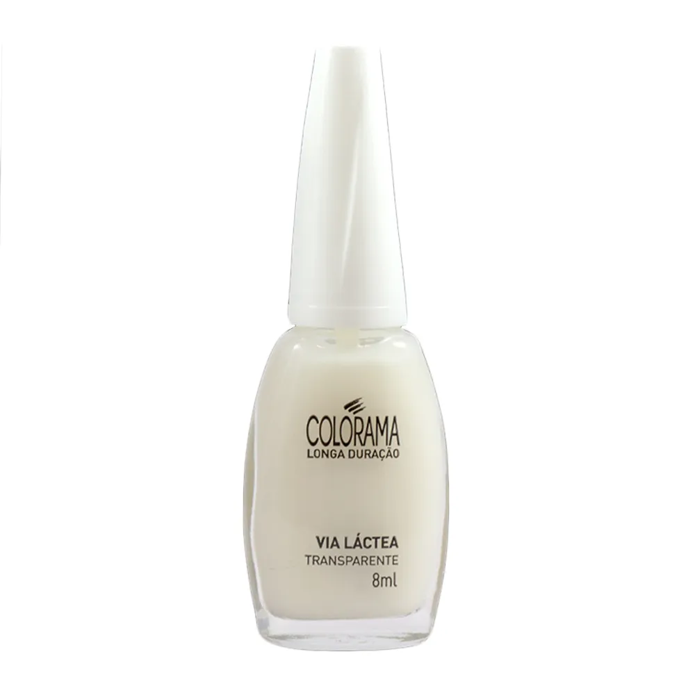 Esmalte Colorama Natural Cor Via Láctea Transparente com 8ml - Drogaria ...