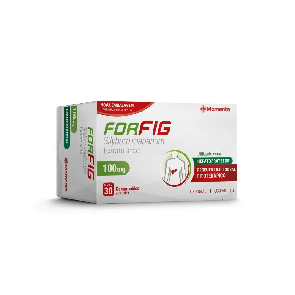 Forfig 100mg 30 Comprimidos - Drogaria Araujo