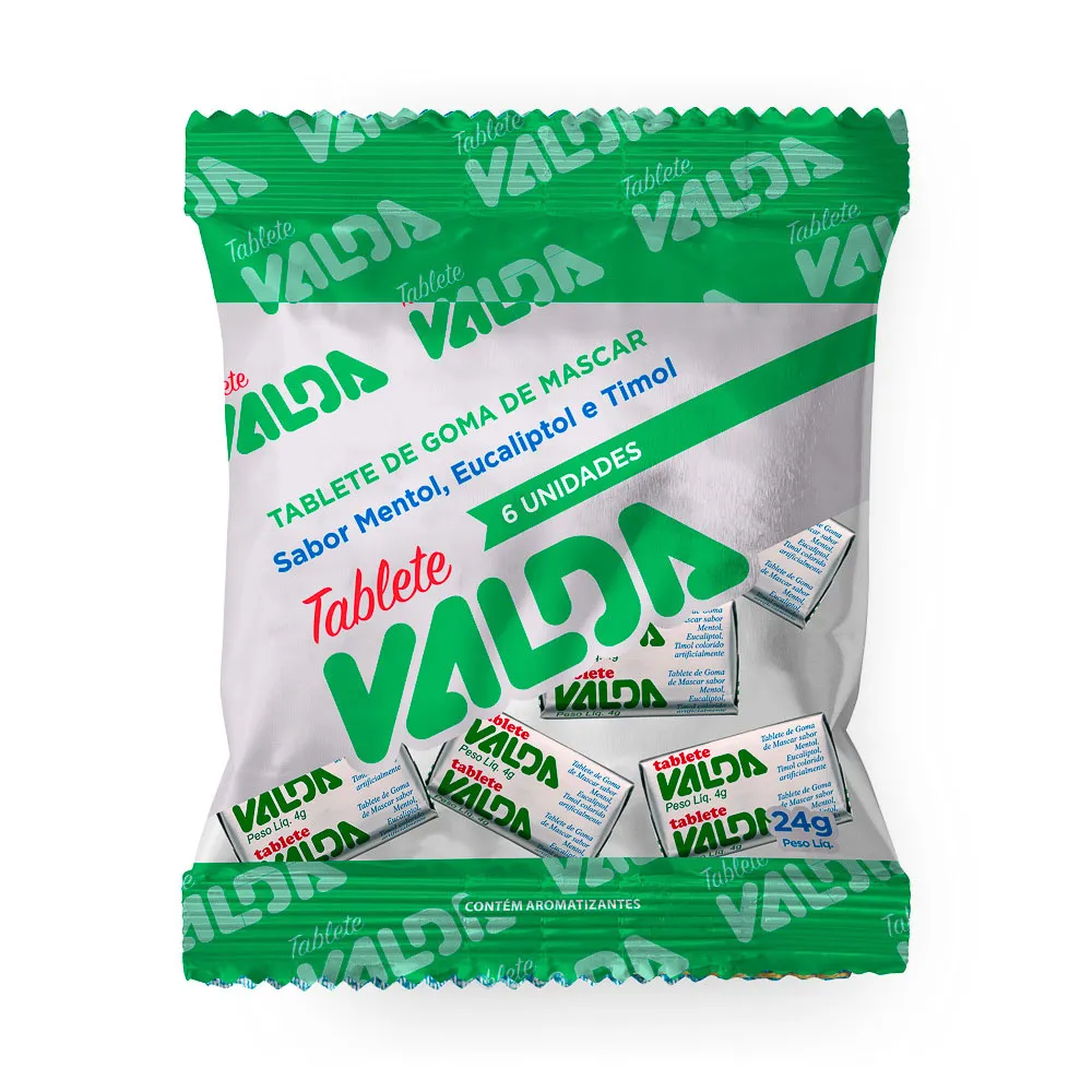 Tablete Valda Sachê com 6 Unidades - Drogaria Araujo