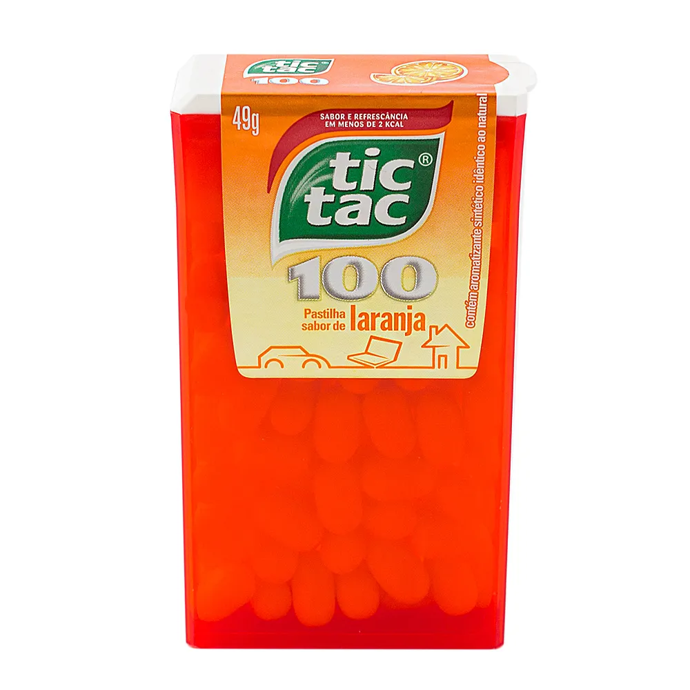 Pastilha Tic Tac Laranja com 49g - Drogaria Araujo