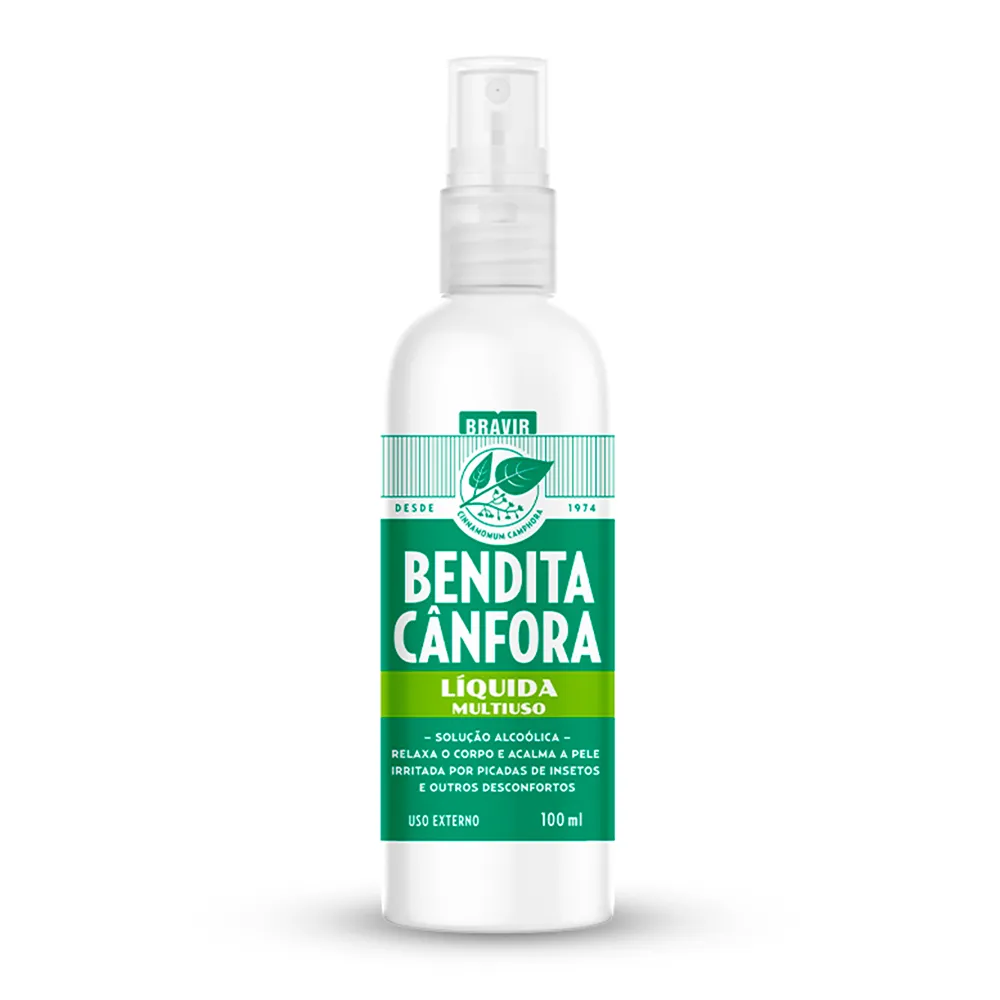 Bendita Cânfora Bravir Spray 100ml - Drogaria Araujo