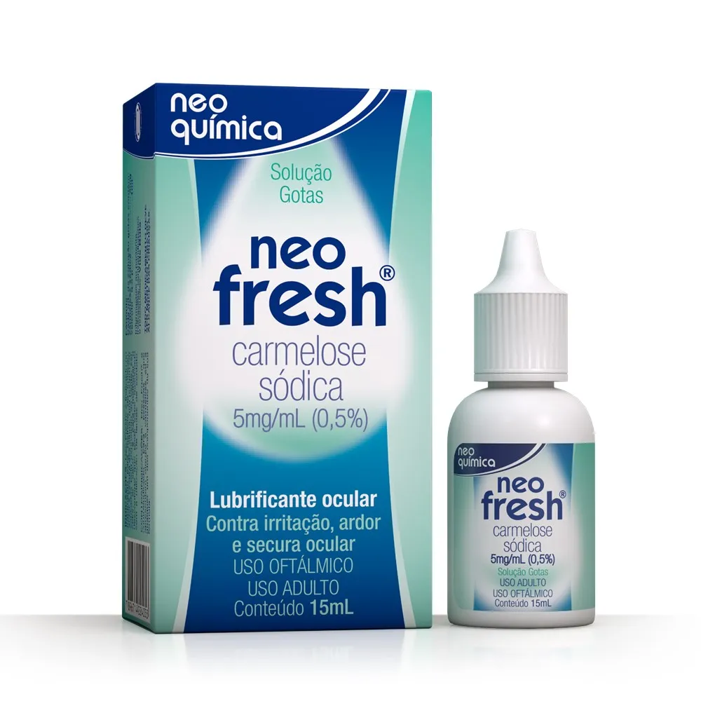 Neo Fresh Colírio com 15ml - Drogaria Araujo