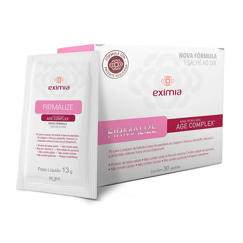 Exímia Firmalize Age Complex com 30 Sachês - Drogaria Araujo