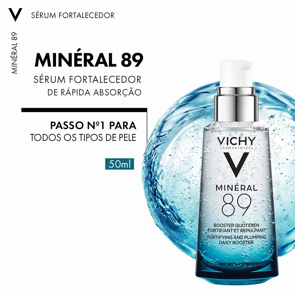 Minéral 89 Vichy Concentrado Fortificante 50ml - Drogaria Araujo