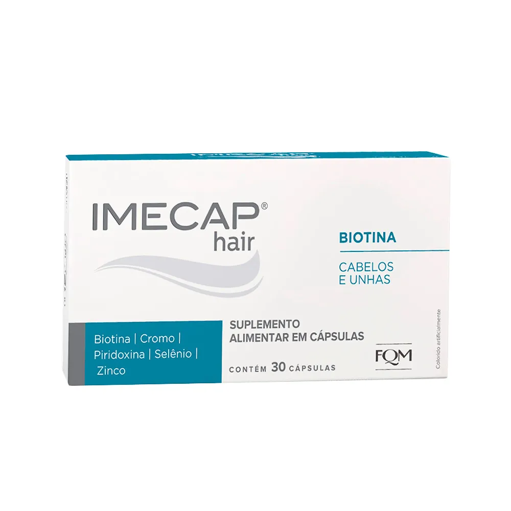 Imecap Hair 30 Cápsulas - Drogaria Araujo