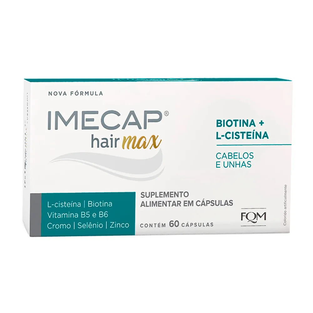 Imecap Hair Max 60 Cápsulas - Drogaria Araujo