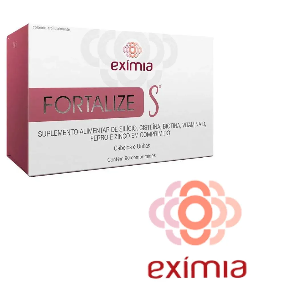 Exímia Fortalize S com 90 Comprimidos - Drogaria Araujo
