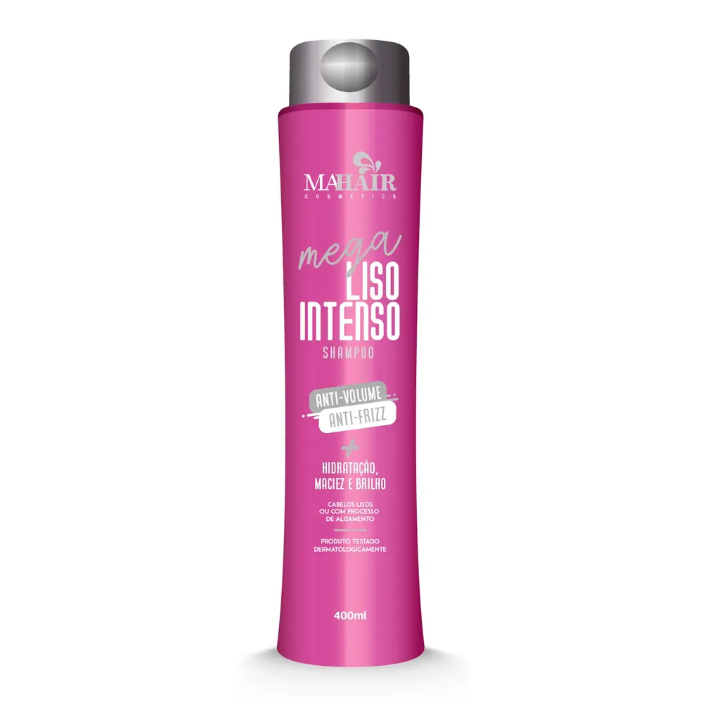 Shampoo Mahair Mega Liso Intenso 400g - Drogaria Araujo