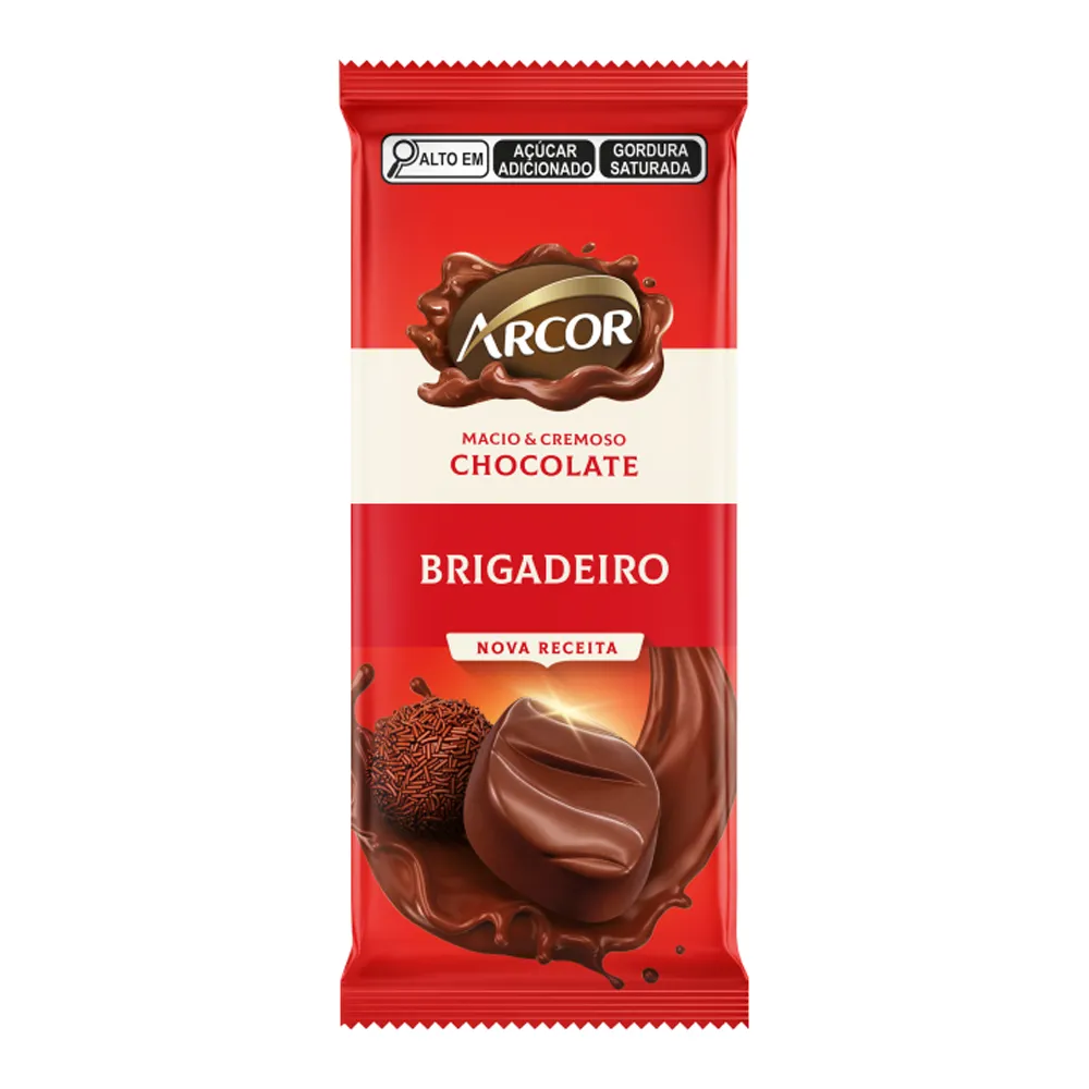 Chocolate Arcor Brigadeiro 80g - Drogaria Araujo