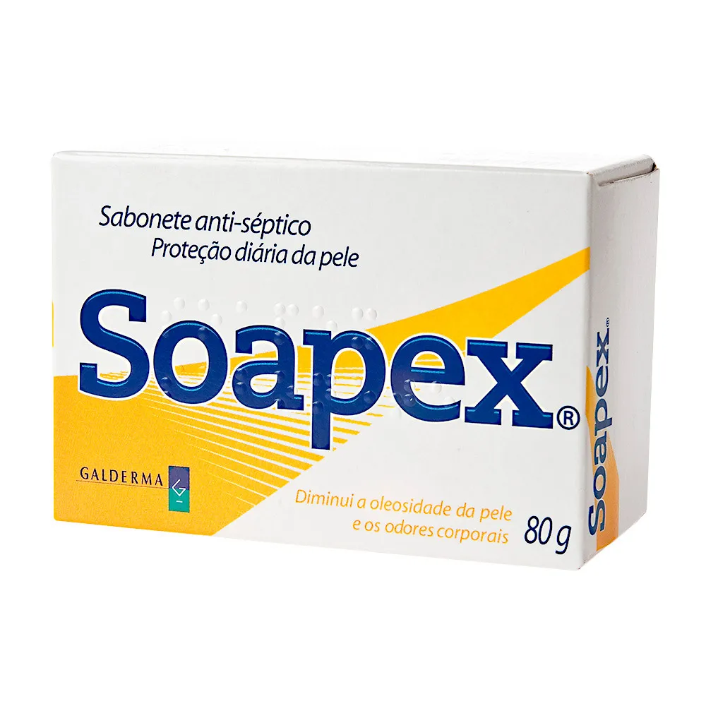 Soapex Sabonete em Barra 80g - Drogaria Araujo