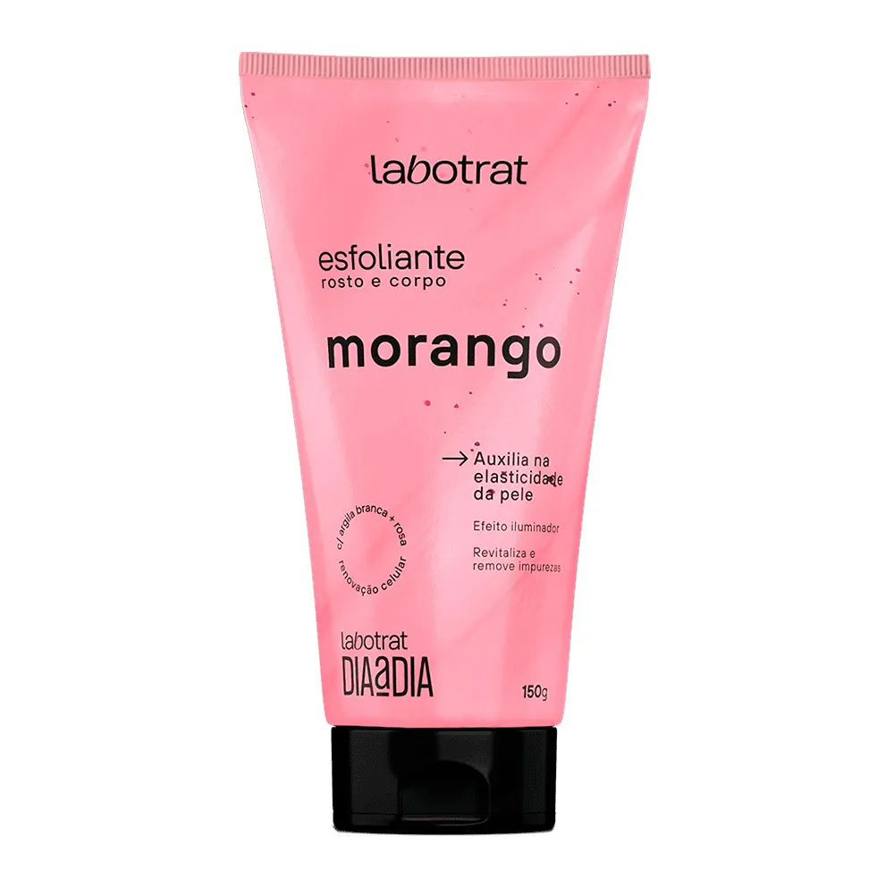 Esfoliante Labotrat Rosto e Corpo Morango 150g - Drogaria Araujo