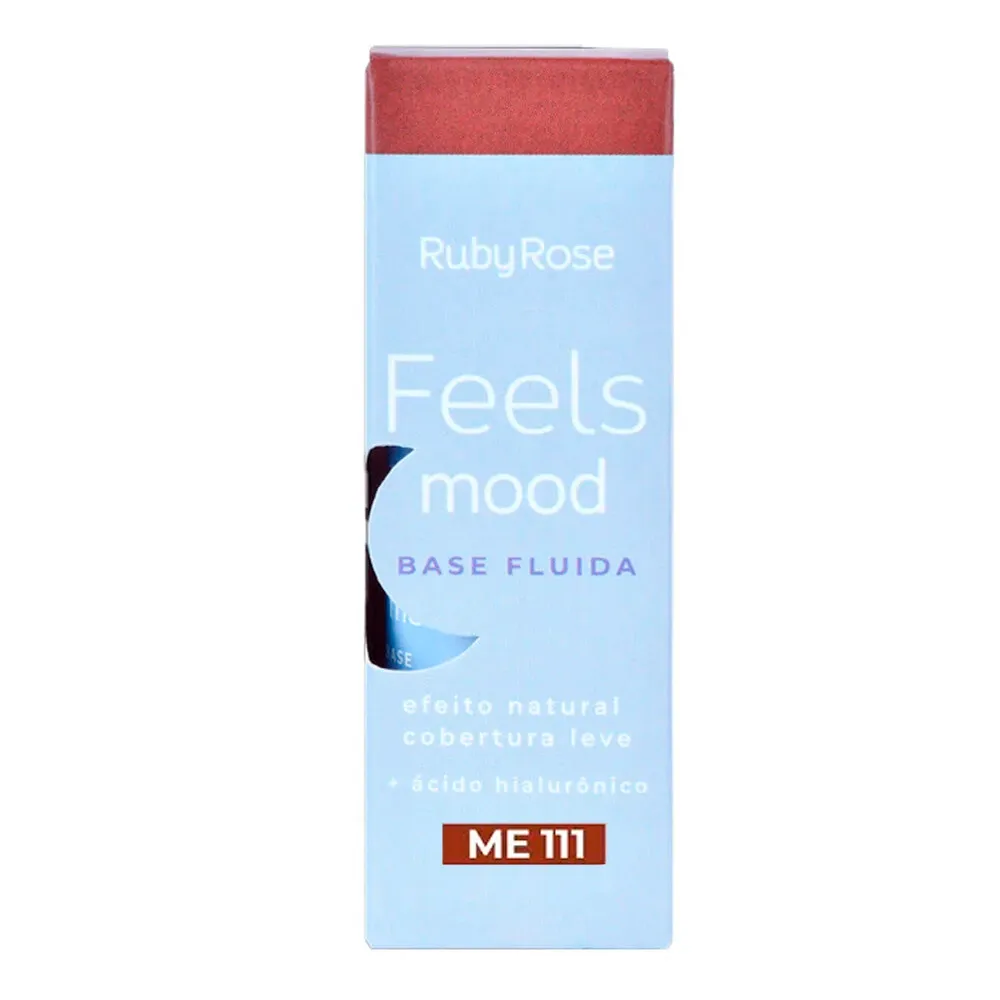 Base Fluida Feels Mood Ruby Rose HB901 Cor ME111 25g - Drogaria Araujo